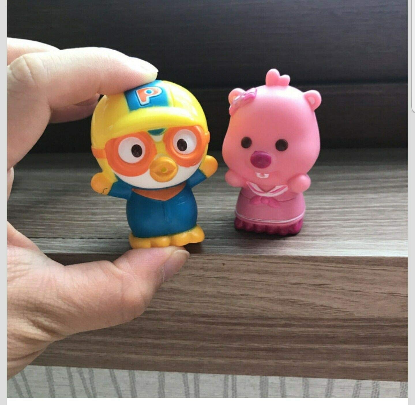 PORORO Character Bath Toy for Children - 6pcs