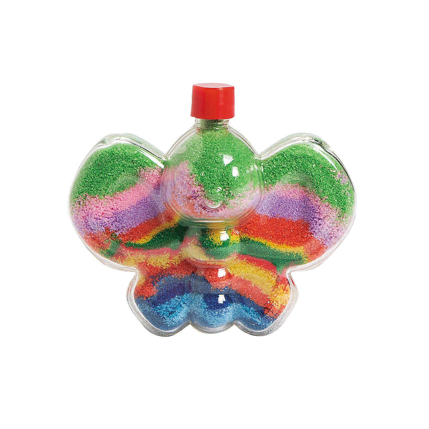 Butterfly Sand Art Bottles - Crafts for Kids and Fun Home Activities