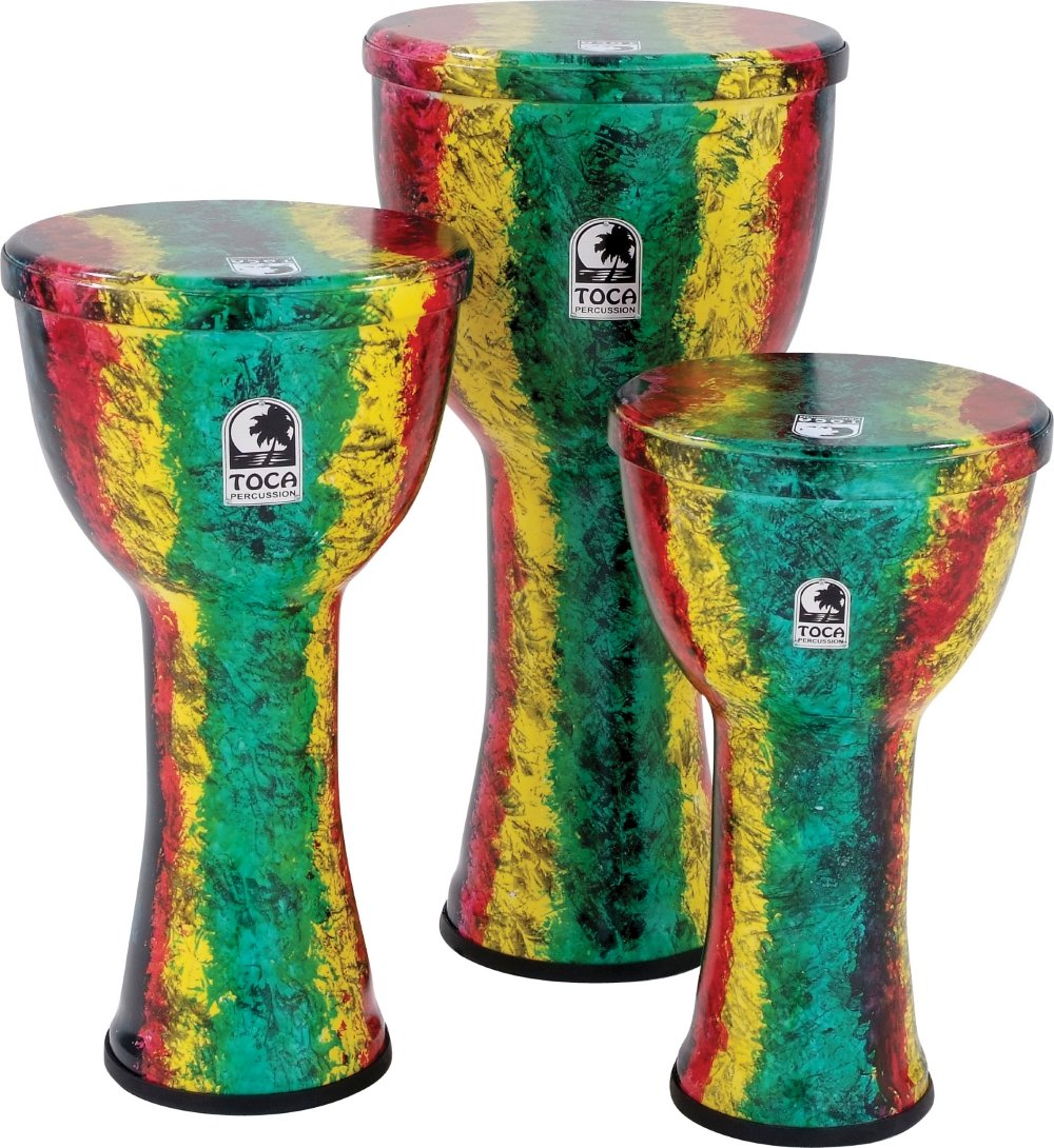 Toca Freestyle Lightweight Djembe Drum African Dance 12 in.