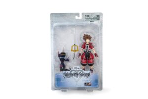 kingdom hearts official exclusive action figure - 2-pack valor form sora & heartless soldier - collectible replica figurine toy for game franchise fans - statue set gift - licensed disney merchandise