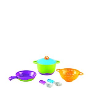 Learning Resources New Sprouts Cook it!, 6 Pieces, Ages 2+ Pretend Play Food for Toddlers, Preschool Learning Toys, Kitchen Play Toys for Kids