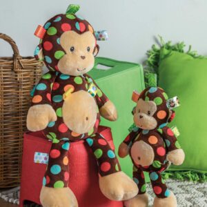 Taggies Dazzle Dots Soft Toy, Monkey