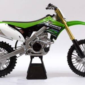 New Ray Die-Cast Kawasaki KX450F Motorcycle Replica, 1:12 SCALE, Green