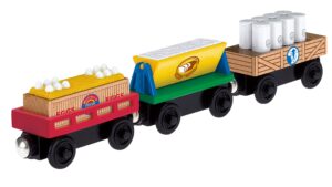 thomas & friends wooden railway, sodor bakery delivery