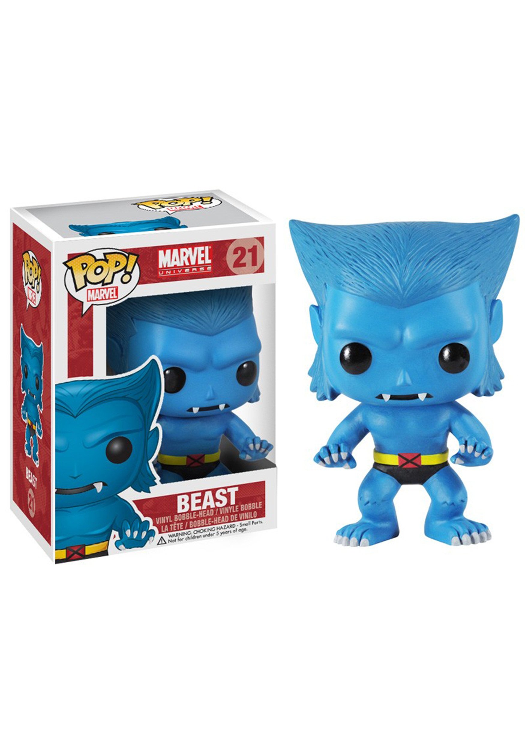 Funko POP Marvel Bobble Figure, Beast