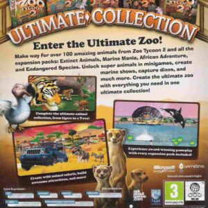 Zoo Tycoon 2 Ultimate Collection PC