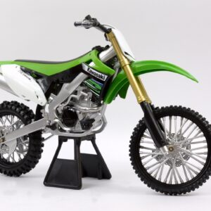 New Ray Die-Cast Kawasaki KX450F Motorcycle Replica, 1:12 SCALE, Green