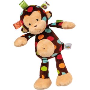 taggies dazzle dots soft toy, monkey