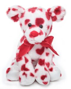 bearington romantic rover valentine's day stuffed animal, 12 inch puppy stuffed animal, ideal for valentine's day gifts