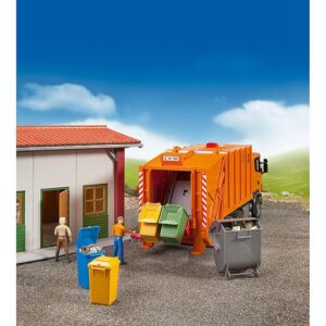 Trash Bin Set (3 Small, 1 Big)