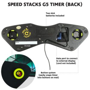 Speed Stacks G5 Timer | Official Sport Stacking and Cubing Association Timer | Accuracy to 0.001 seconds