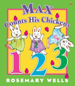 max counts his chickens (max and ruby)