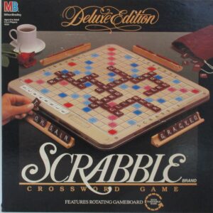 deluxe turntable scrabble "1989 edition"