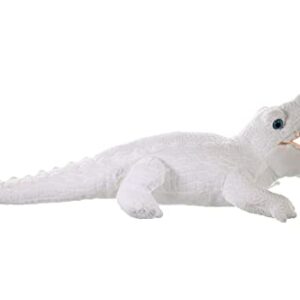 Wild Republic White Alligator Plush, Stuffed Animal, Plush Toy, Gifts for Kids, Cuddlekins 12 Inches