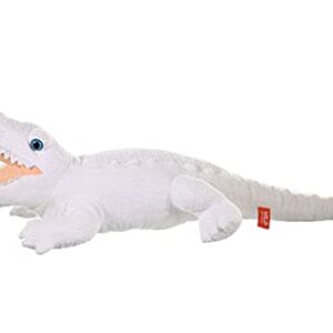 Wild Republic White Alligator Plush, Stuffed Animal, Plush Toy, Gifts for Kids, Cuddlekins 12 Inches