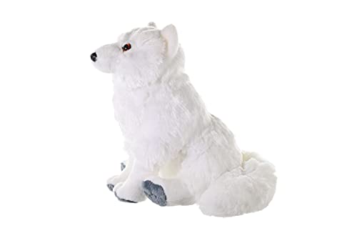 Wild Republic Arctic Fox Plush, Stuffed Animal, Plush Toy, Gifts for Kids, Cuddlekins 12 Inches