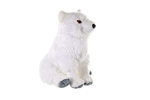 Wild Republic Arctic Fox Plush, Stuffed Animal, Plush Toy, Gifts for Kids, Cuddlekins 12 Inches