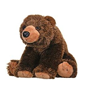 Wild Republic Grizzly Bear Plush, Stuffed Animal, Plush Toy, Gifts for Kids, Cuddlekins 12 Inches, Model:12832