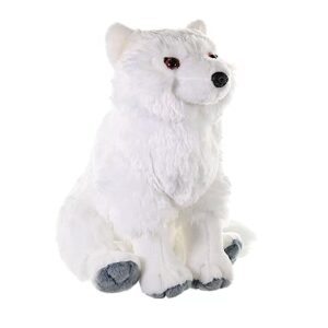 Wild Republic Arctic Fox Plush, Stuffed Animal, Plush Toy, Gifts for Kids, Cuddlekins 12 Inches