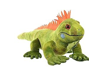 Wild Republic Iguana Plush, Stuffed Animal, Plush Toy, Kids Gifts, Cuddlekins, 15 Inches, Multi (12905)