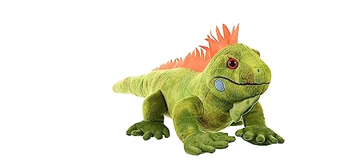 Wild Republic Iguana Plush, Stuffed Animal, Plush Toy, Kids Gifts, Cuddlekins, 15 Inches, Multi (12905)