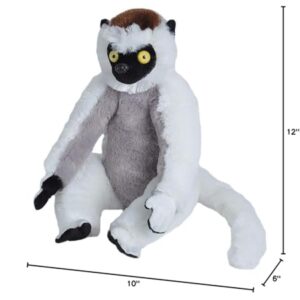 Wild Republic Sifaka Plush, Stuffed Animal, Plush Toy, Gifts for Kids, Cuddlekins 12 Inches