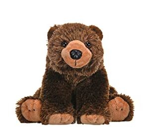 Wild Republic Grizzly Bear Plush, Stuffed Animal, Plush Toy, Gifts for Kids, Cuddlekins 12 Inches, Model:12832