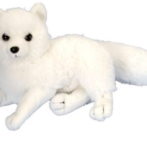 Wild Republic Arctic Fox Plush, Stuffed Animal, Plush Toy, Gifts for Kids, Cuddlekins 8 Inches, Multi