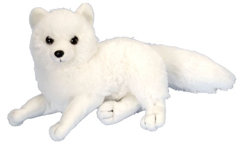 Wild Republic Arctic Fox Plush, Stuffed Animal, Plush Toy, Gifts for Kids, Cuddlekins 8 Inches, Multi