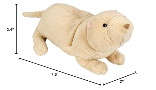 Wild Republic Naked Mole Rat Plush, Stuffed Animal, Plush Toy, Gifts for Kids, Cuddlekins 8 Inches