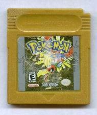 gameboy pokemon gold version ,