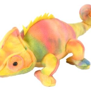 Wild Republic Chameleon Plush, Stuffed Animal, Plush Toy, Gifts for Kids, Cuddlekins 8 Inches , Yellow