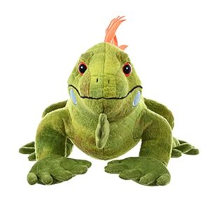 Wild Republic Iguana Plush, Stuffed Animal, Plush Toy, Kids Gifts, Cuddlekins, 15 Inches, Multi (12905)