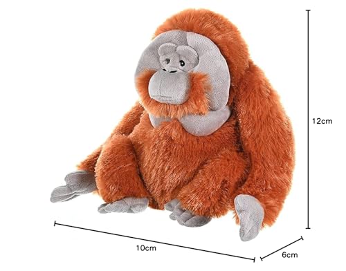 Wild Republic Orangutan Plush, Stuffed Animal, Plush Toy, Gifts for Kids, Cuddlekins 12 Inches