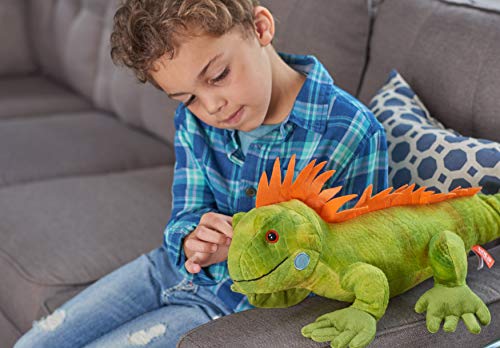 Wild Republic Iguana Plush, Stuffed Animal, Plush Toy, Kids Gifts, Cuddlekins, 15 Inches, Multi (12905)