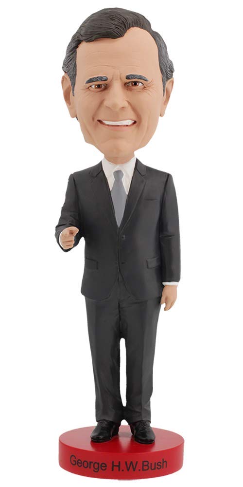 Royal Bobbles George H. W. Bush 41st President of The United States Collectible Bobblehead Statue