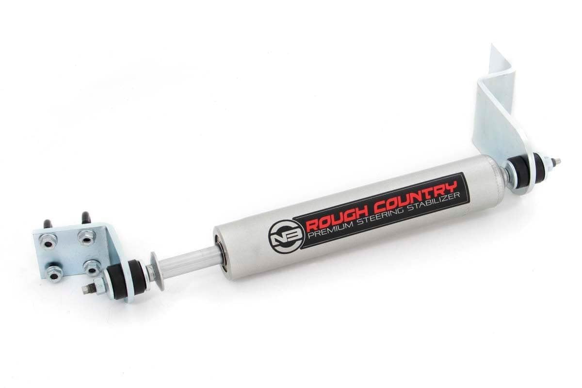 Rough Country N3 Steering Stabilizer for 94-01 Ram 1500/2500/3500 2WD - 8738730