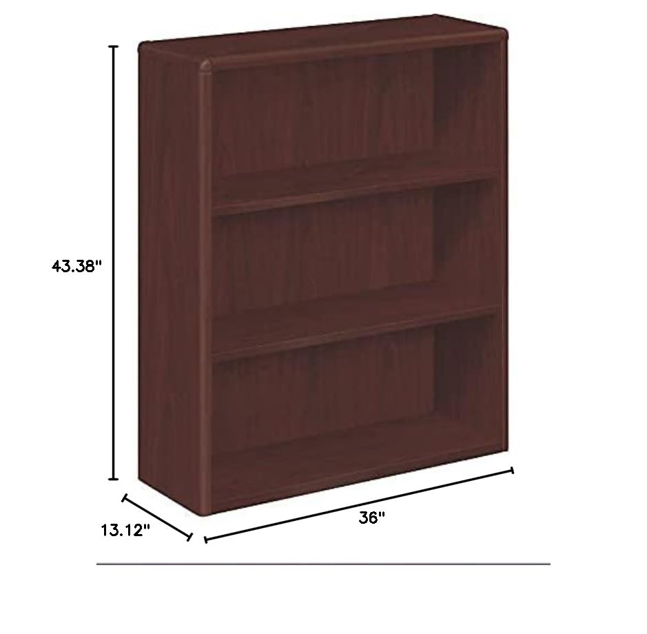 10701 Series Bookcase, 3 Shelves