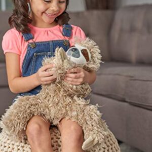 Wild Republic Cuddlekin Three Toed Sloth 12" Plush, Cuddlekins (12257)