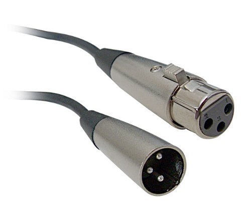 Importer520 6' Ft Foot 3 Pin Male to Female XLR Mic Microphone Cable