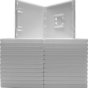 (25) White Standard Replacement Game Boxes - Compatible With Nintendo 3DS - #VGBR113DSWH