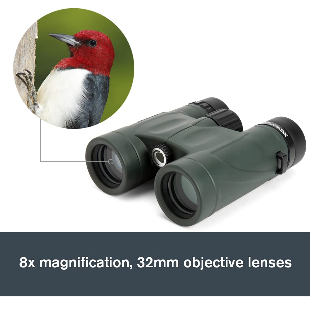 Celestron – Nature DX 8x32 Binoculars – Outdoor and Birding Binocular