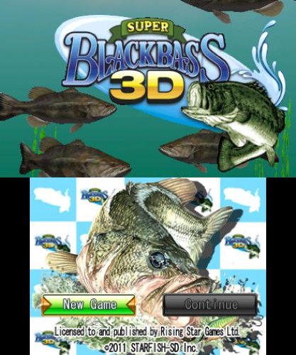 Super Black Bass 3D - Nintendo 3DS