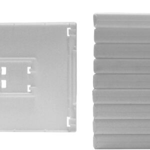 (10) White Standard Replacement Game Boxes - Compatible With Nintendo 3DS - #VGBR113DSWH