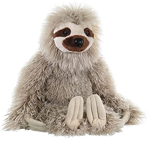 Wild Republic Cuddlekin Three Toed Sloth 12" Plush, Cuddlekins (12257)