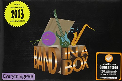 Band-in-a-Box 2013 EverythingPAK (Old Version, Win USB Hard Drive)