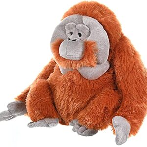 Wild Republic Orangutan Plush, Stuffed Animal, Plush Toy, Gifts for Kids, Cuddlekins 12 Inches