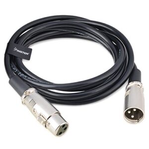 importer520 6' ft foot 3 pin male to female xlr mic microphone cable