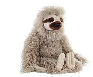 wild republic cuddlekin three toed sloth 12" plush, cuddlekins (12257)