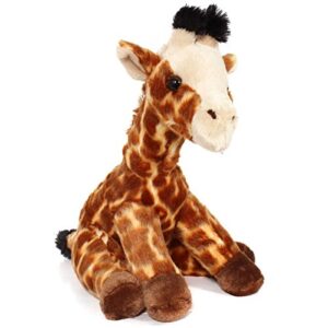 Aurora® Adventurous Destination Nation™ Giraffe Stuffed Animal - Global Exploration - Learning Fun - Brown 15 Inches